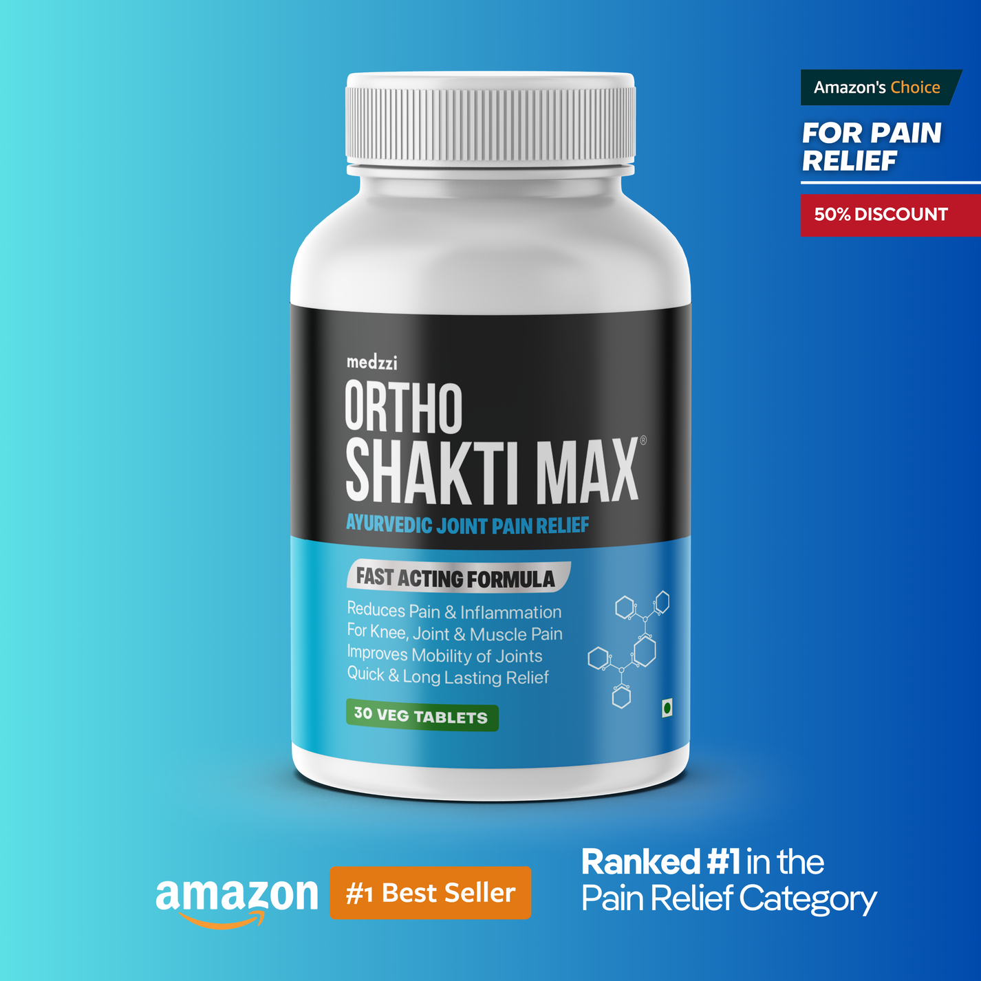 Ortho Shakti Max|Ayurvedic Tablets for Arthritis|Joint Pain Relief ...