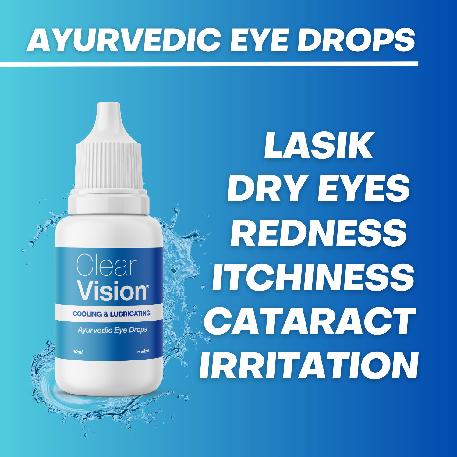 Clear Vision Eye Drops 10ml | medzzi Ayurvedic Eye Drops – Medzzi