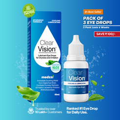Clear Vision Eye Drops 10ml | medzzi Ayurvedic Eye Drops – Medzzi