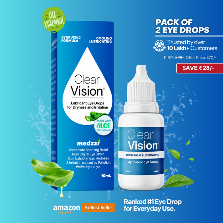 Clear Vision Eye Drops 10ml | medzzi Ayurvedic Eye Drops – Medzzi