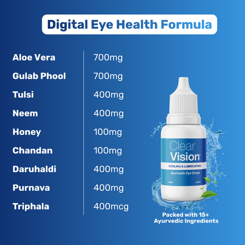 Clear Vision Eye Drops 10ml | medzzi Ayurvedic Eye Drops – Medzzi